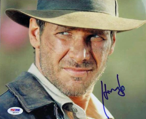 Lot Detail Harrison Ford Signed 8 X 10 Color Photo From Indiana