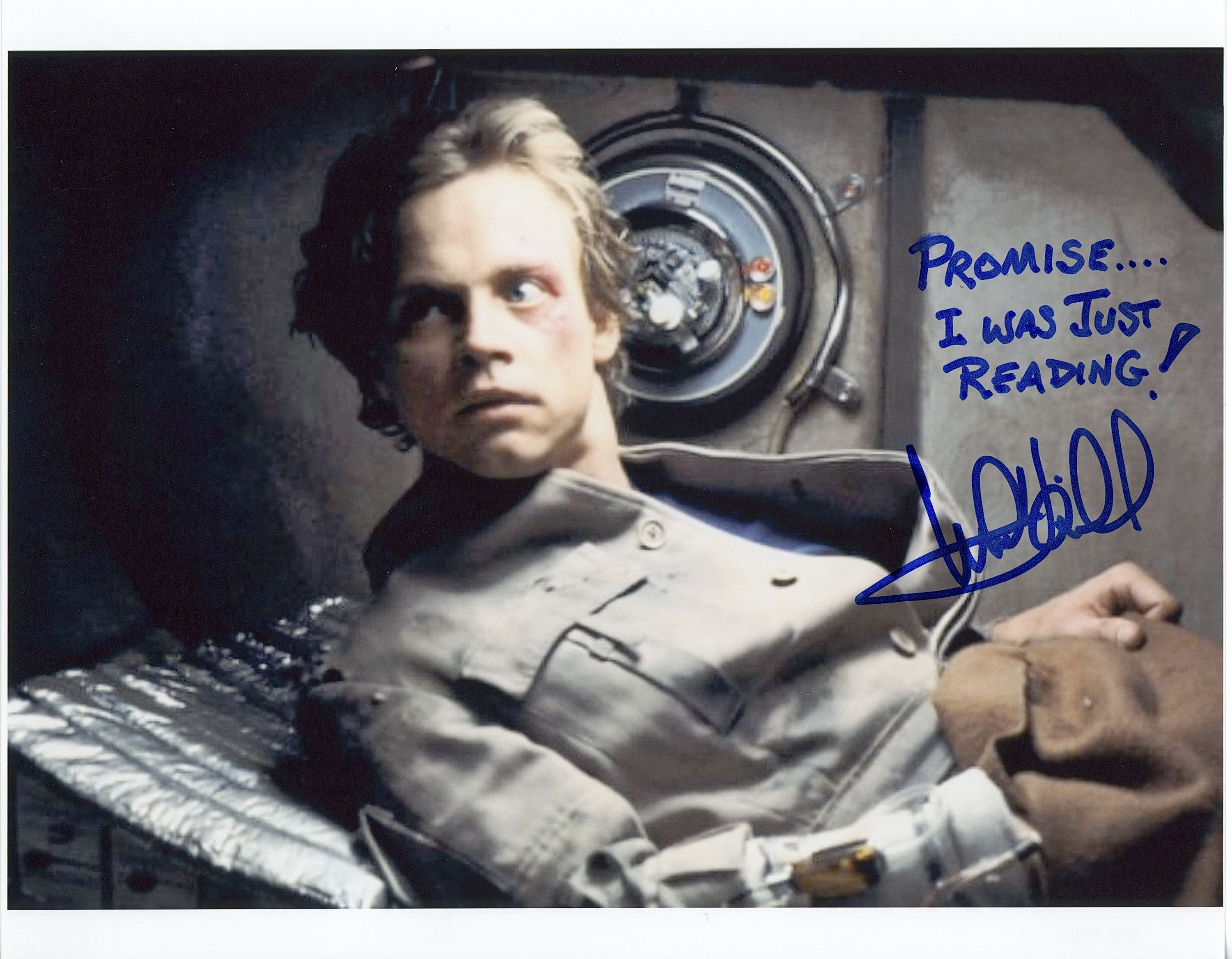 Lot Detail Star Wars Mark Hamill 10” X 8” Signed Photo From “the