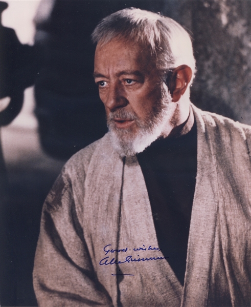Lot Detail Star Wars Alec Guinness Signed 8” X 10” “a New Hope